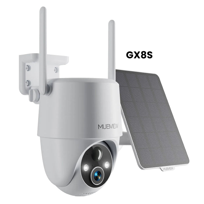 360° PTZ Solar Wireless Security Camera with 2K & AI Motion Alerts MUB ...